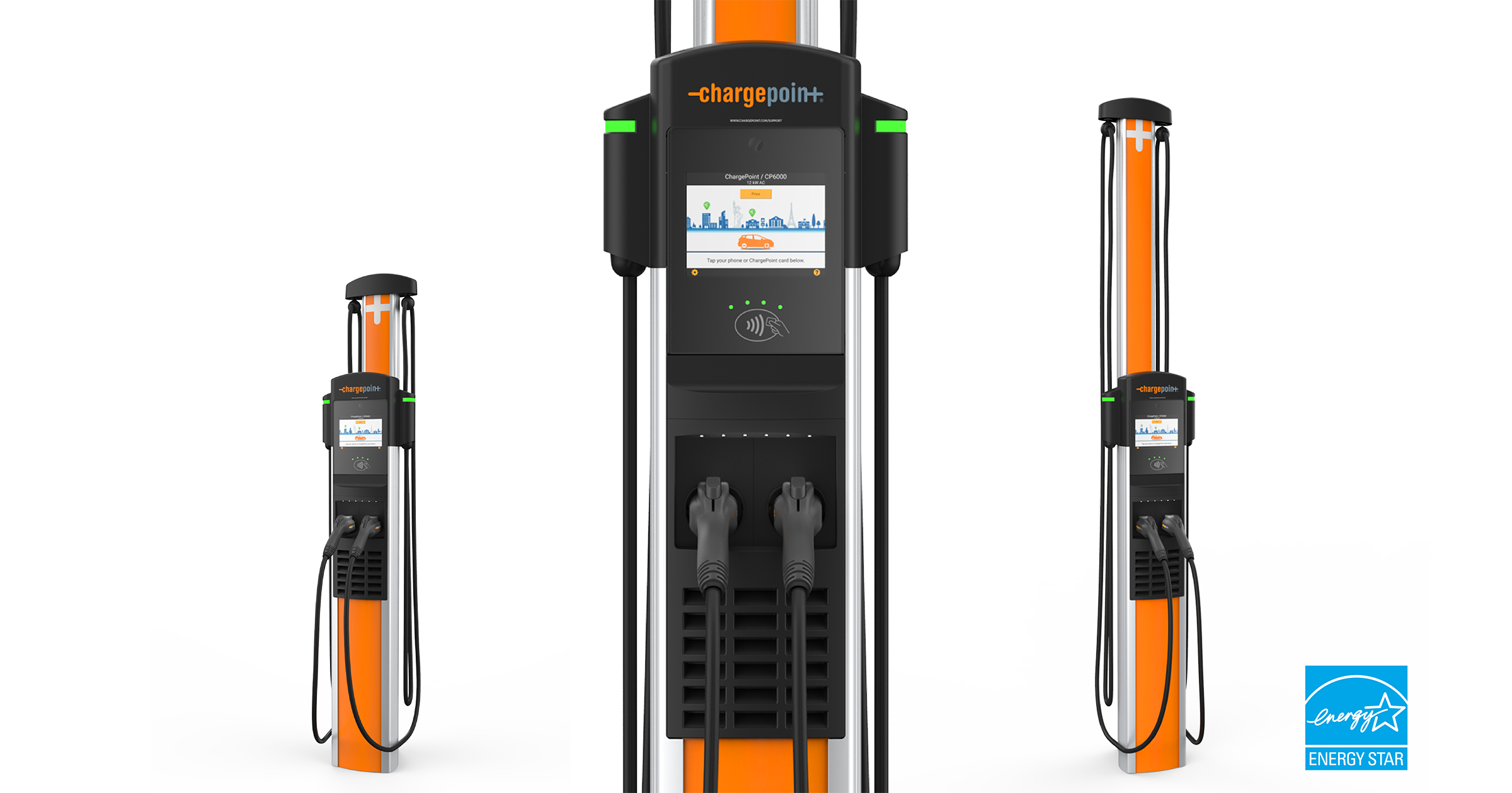 CP6000 Series AC Charger For Fleets ChargePoint CP6000 Series AC Charger For Fleets ChargePoint