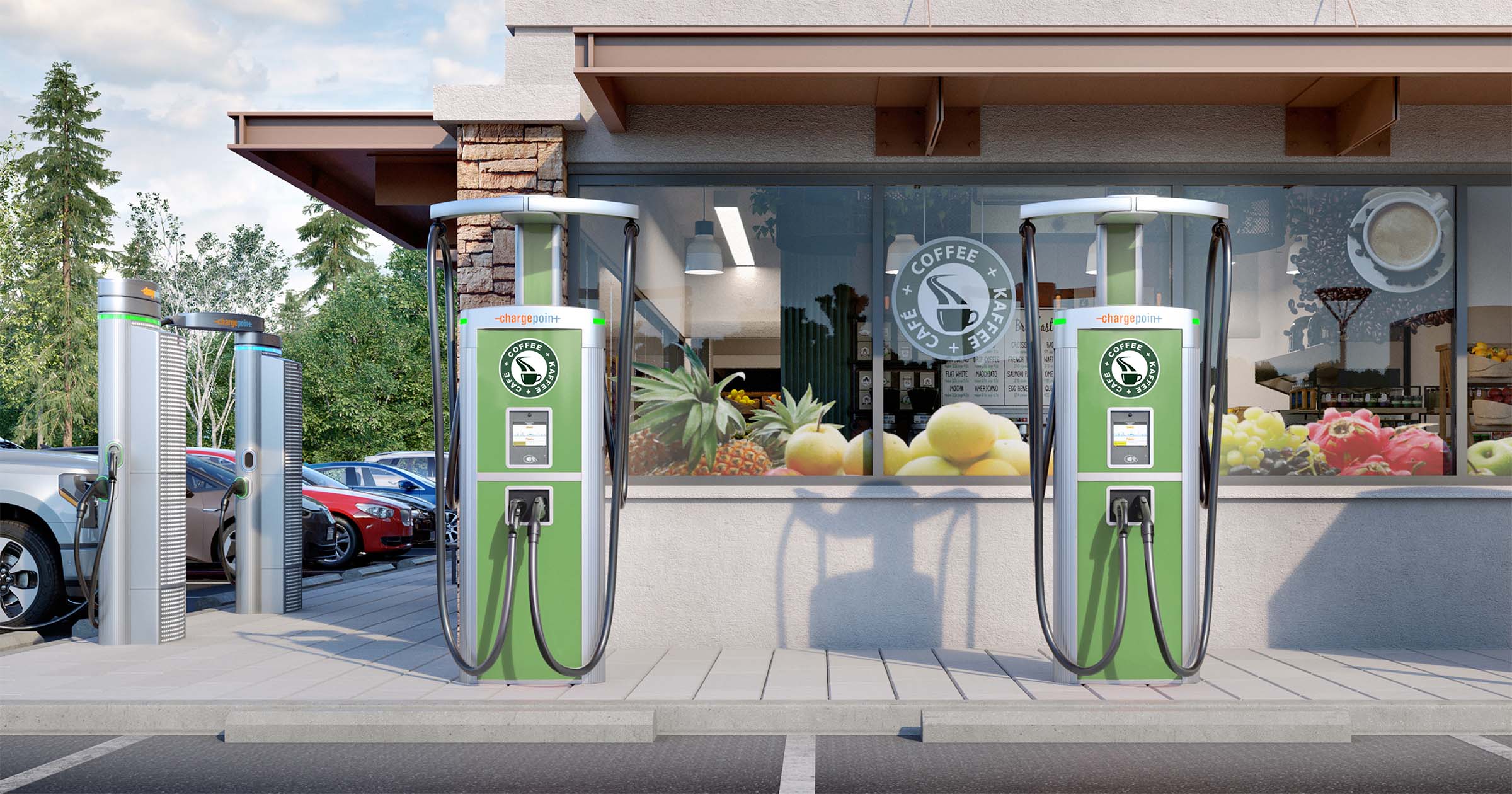 Get custom branding and ads on your ChargePoint station | ChargePoint