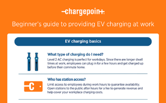 Beginner's guide to providing EV charging at work | ChargePoint