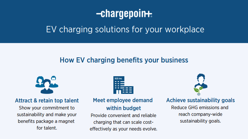 EV charging solutions for your workplace | ChargePoint